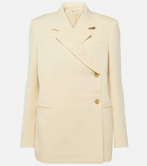 Khaite Otero Wool-blend Blazer