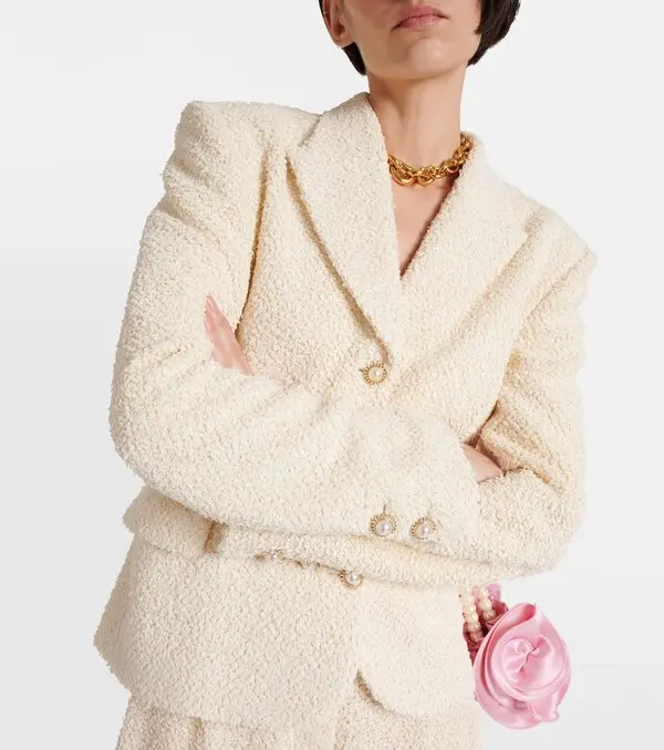 Magda Butrym Bouclé Blazer