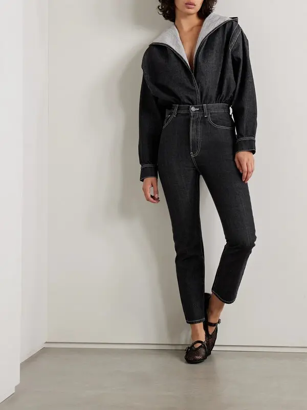 Alaïa Archetypes High-rise Slim-leg Jeans