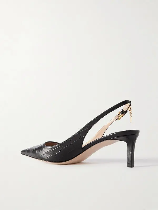 TOM FORD Angelina Logo-embellished Pumps