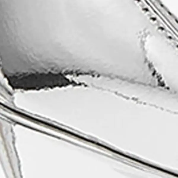 JIMMY CHOO Azia 95 Leather Sandals - Silver