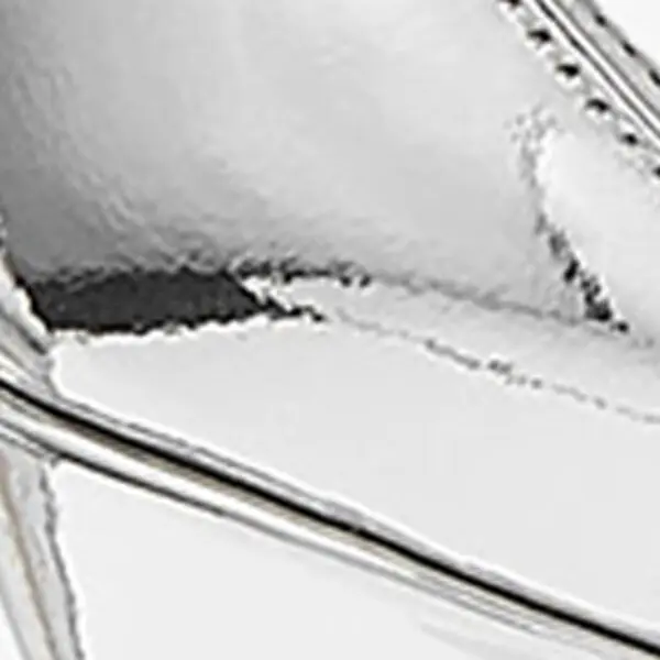 JIMMY CHOO Azia 95 Leather Sandals - Silver