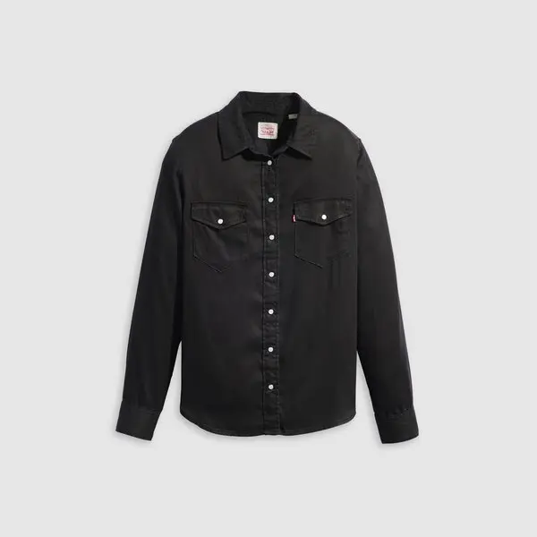 LEVI'S Iconic Western Denim Shirt - Dark Ages