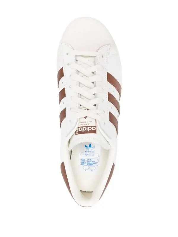 Adidas Superstar 82 Leather Sneakers - White