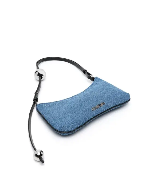 Jacquemus Le Bisou Perle Shoulder Bag - Blue