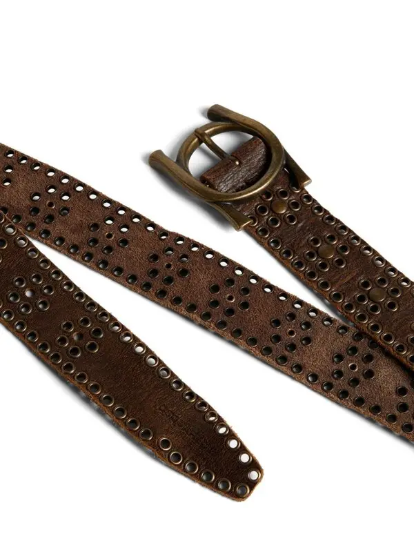 Dsquared2 Perforated Leather Belt