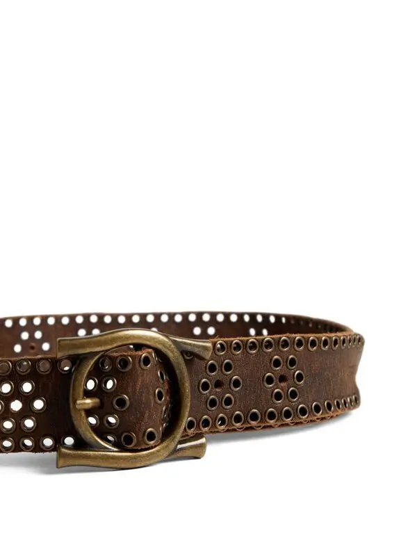 Dsquared2 Perforated Leather Belt