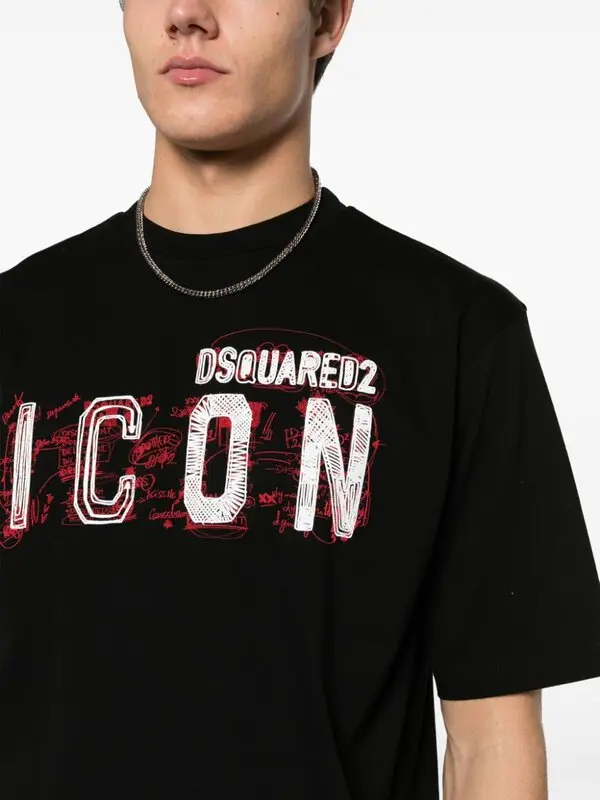Dsquared2 Logo-print Cotton T-shirt