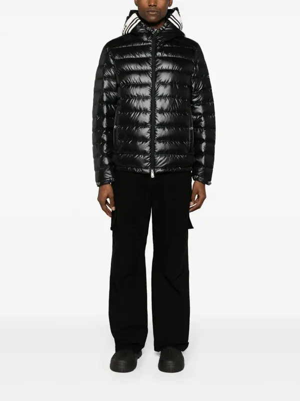 Moncler Cornour Hooded Down Jacket - Black