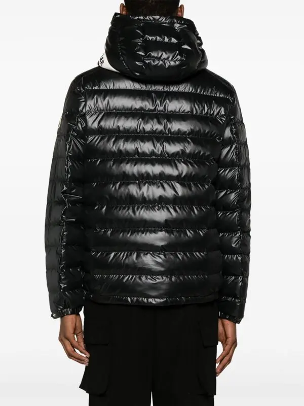 Moncler Cornour Hooded Down Jacket - Black