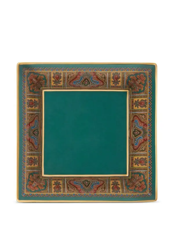 Etro Paisley-print Porcelain Tray