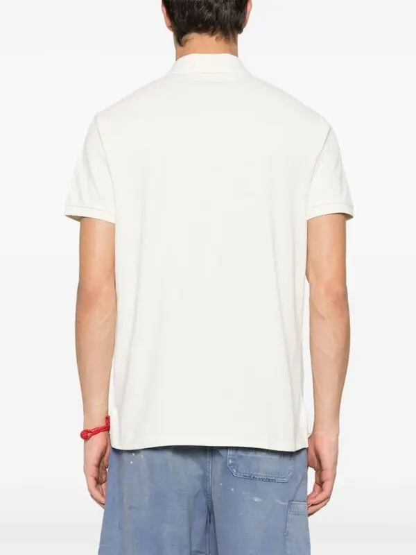 Polo Ralph Lauren Polo Pony Cotton Polo Shirt - Neutrals