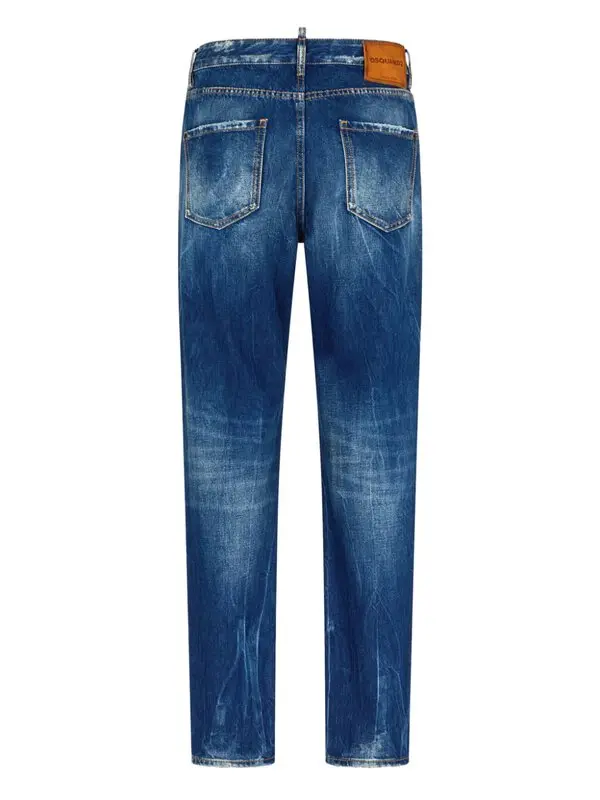 Dsquared2 Distressed Slim-leg Jeans