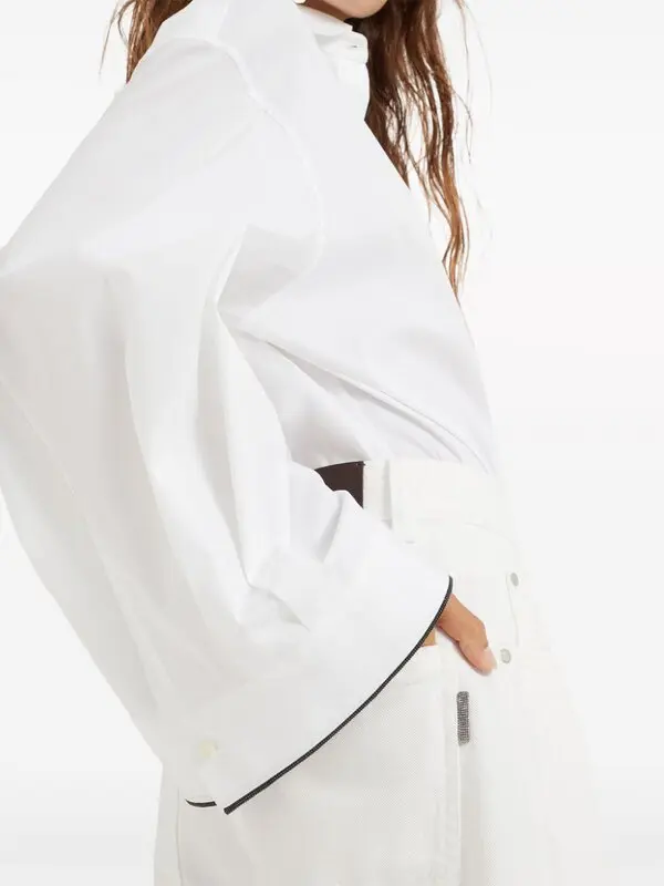 Brunello Cucinelli Mid-rise Wide-leg Jeans
