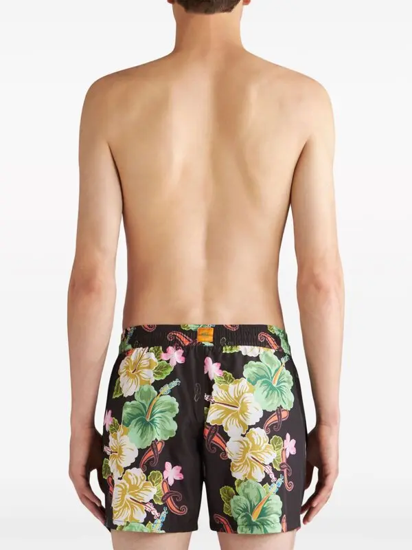 Etro Floral-print Swim Shorts