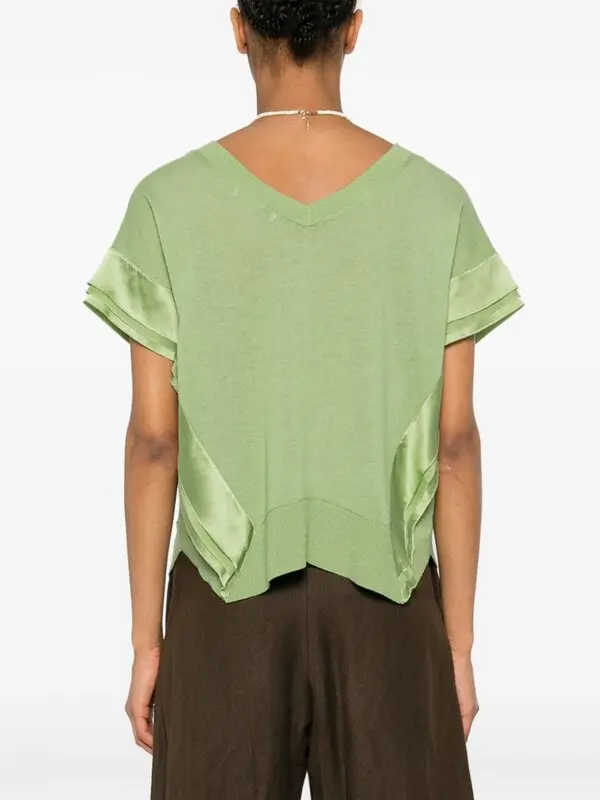 Dorothee Schumacher Glossy-appliqué Knitted Top