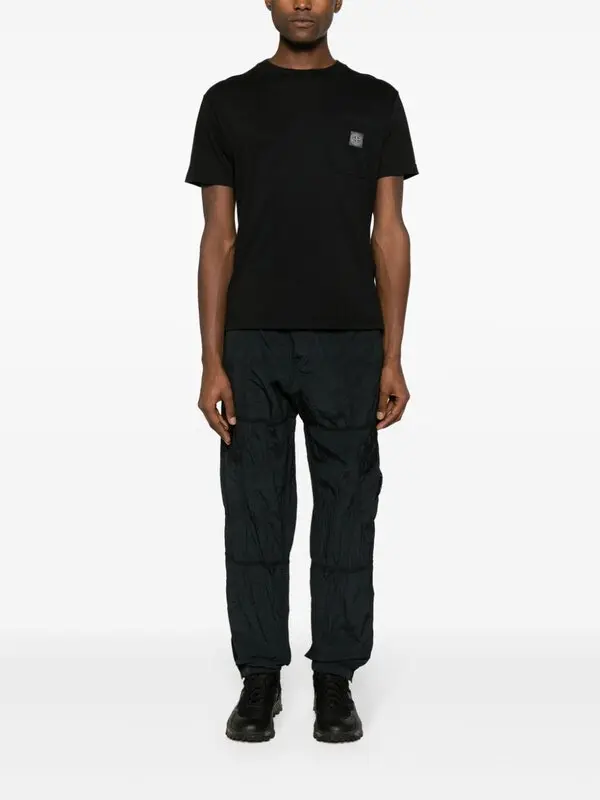 Stone Island Compass-patch Cotton T-shirt