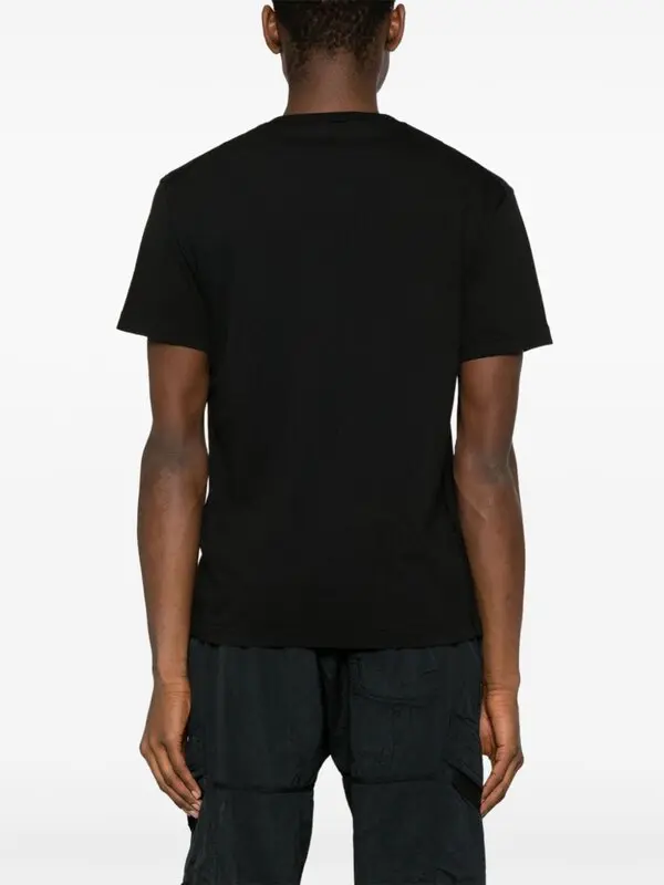 Stone Island Compass-patch Cotton T-shirt