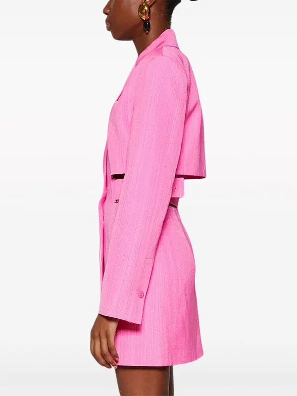 Jacquemus La Robe Bari Blazer Minidress - Pink