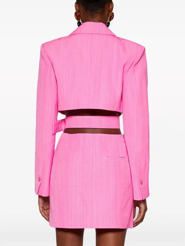 Jacquemus La Robe Bari Blazer Minidress - Pink