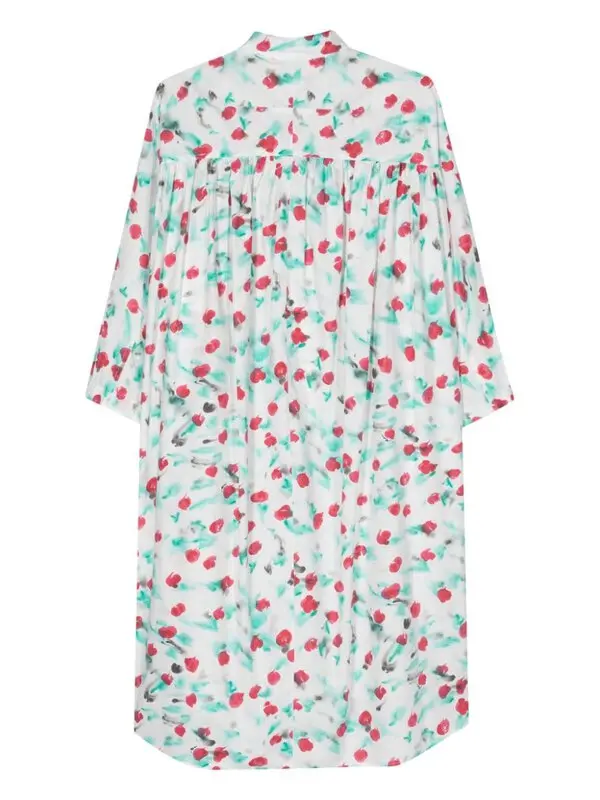 Marni Reverie-print Cotton Shirtdress
