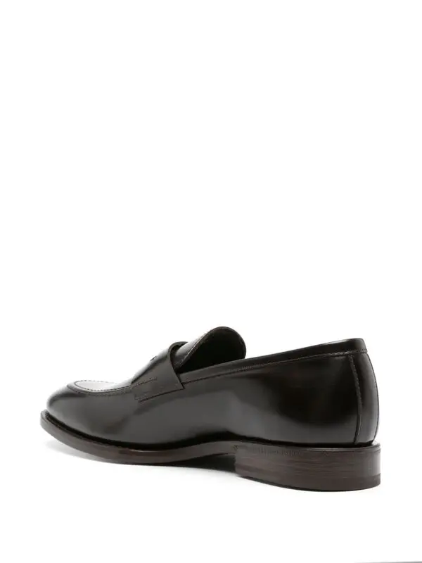 HENDERSON BARACCO Leather Penny Loafers