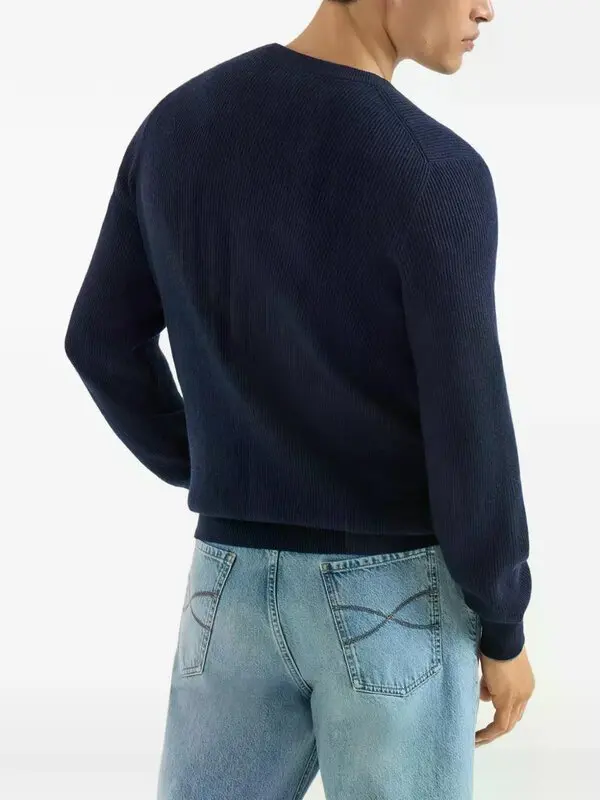 Brunello Cucinelli Crew-neck Jumper - Blue
