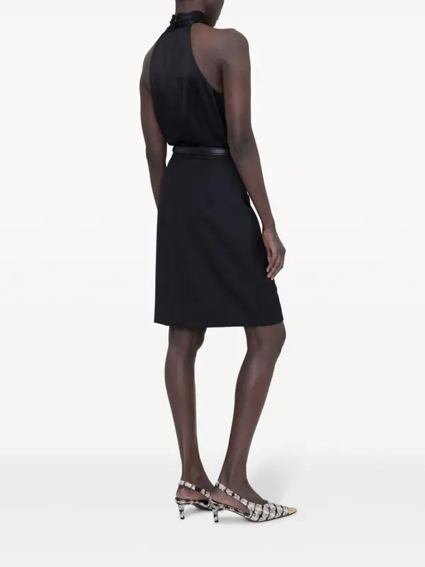 ANINE BING Vena Front-slit Skirt