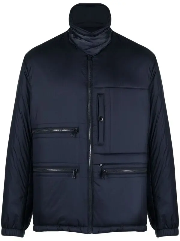 Zadig&Voltaire Logo-patch Zip-up Padded Coat