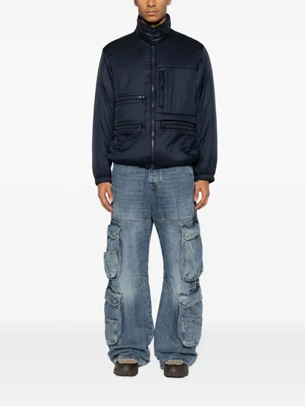 Zadig&Voltaire Logo-patch Zip-up Padded Coat
