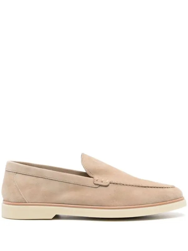 Magnanni Lourenco Suede Loafers - Neutrals