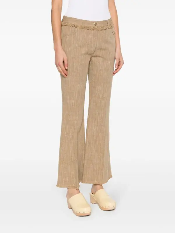 Etro Flared Cropped Trousers