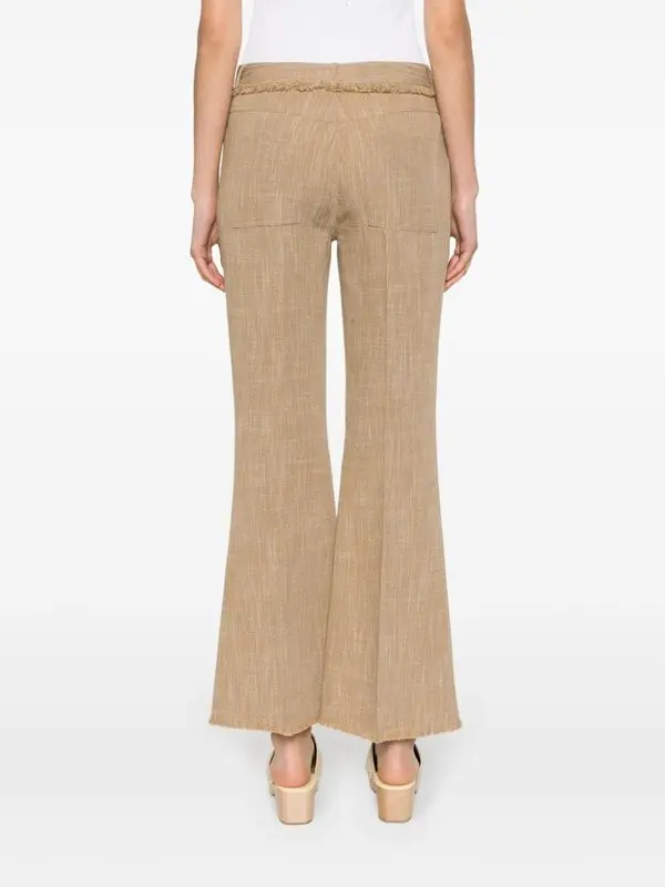 Etro Flared Cropped Trousers