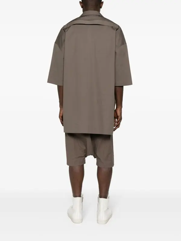 Rick Owens Magnum Tommy Cotton Shirt - Grey