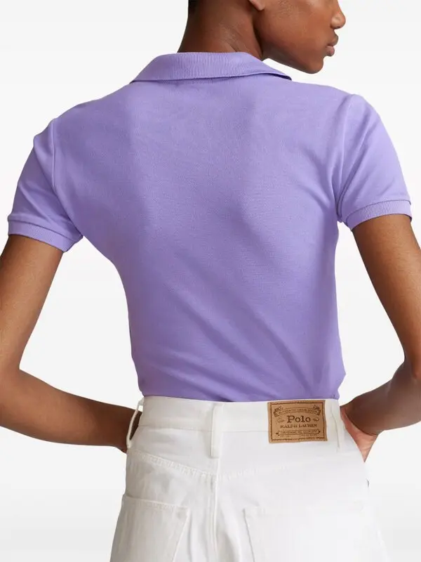 Polo Ralph Lauren Stretch-cotton Polo - Purple