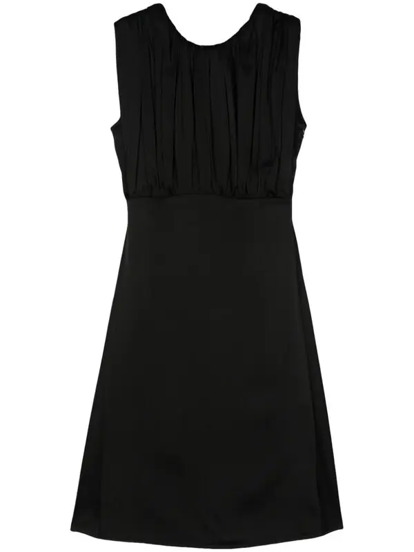 JIL SANDER Sleeveless Midi Dress - Black