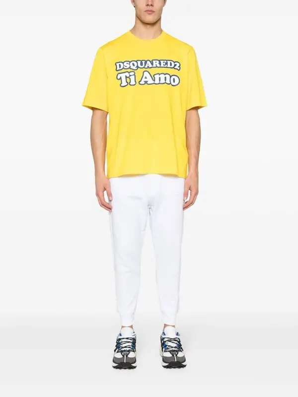 Dsquared2 Dan Logo-print Jersey Trousers