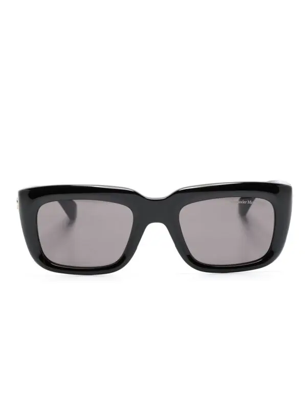 Alexander McQueen Floating Skull Sunglasses - Black
