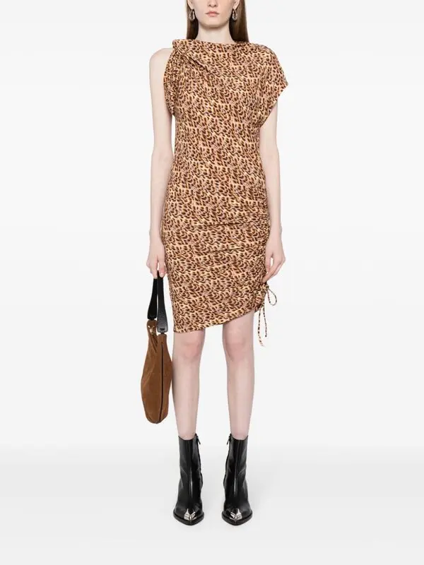 MARANT ETOILE Jeffy Abstract-print Dress