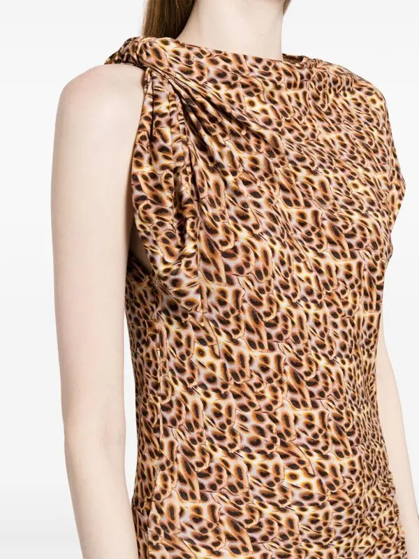 MARANT ETOILE Jeffy Abstract-print Dress
