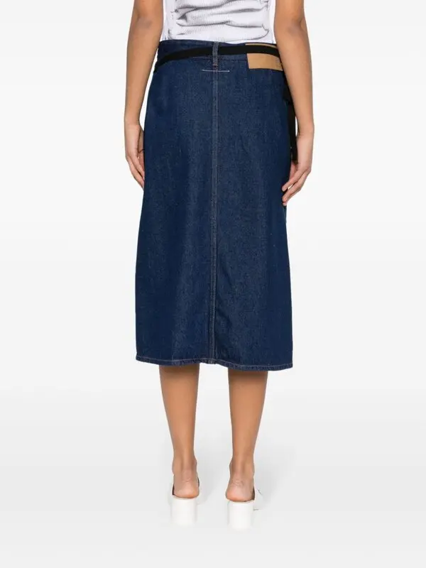 MAISON MARGIELA Denim Midi Skirt
