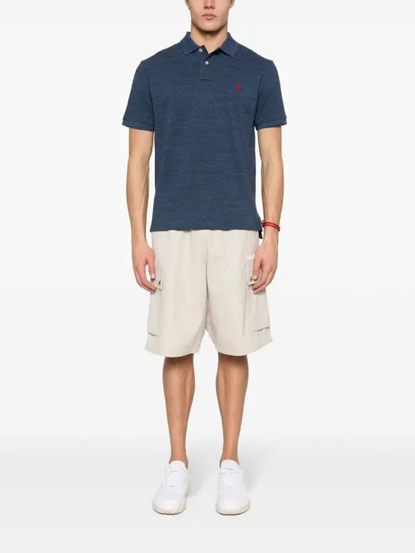 Polo Ralph Lauren Polo Pony Cotton Polo Shirt - Blue
