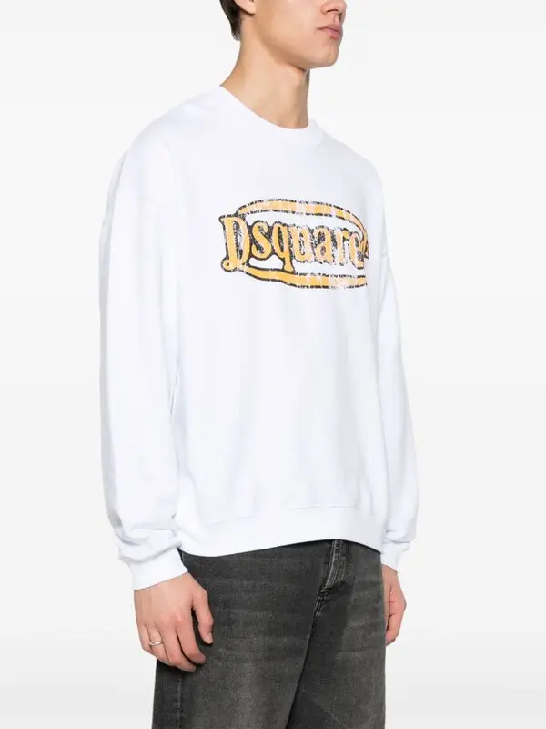 Dsquared2 Logo-print Cotton Sweatshirt