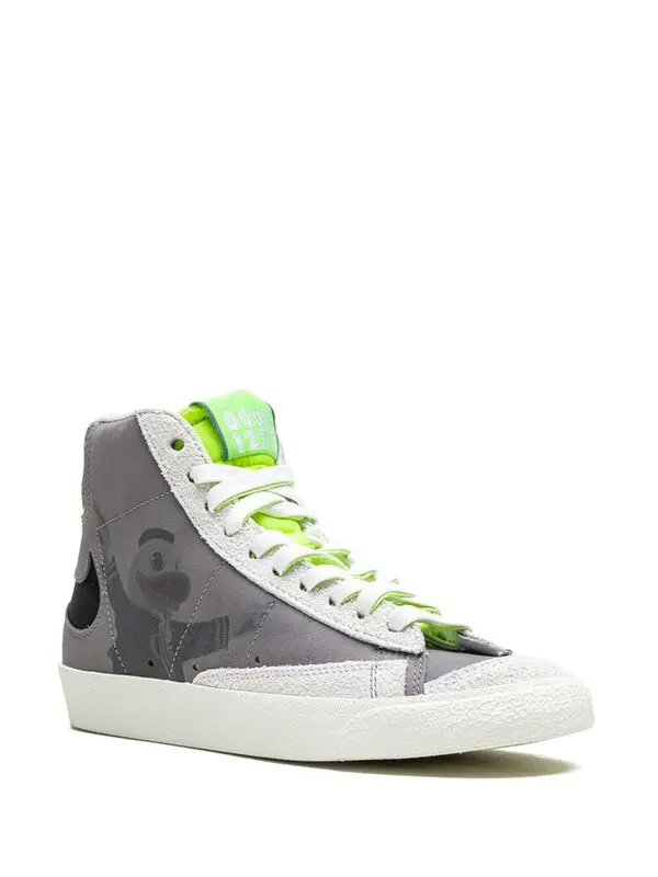 Nike Blazer Mid '77 University Of Oregon Football Sneakers - Grey