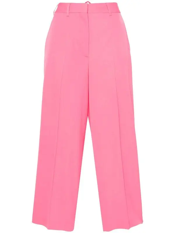 Stella McCartney Wide-leg Wool Trousers