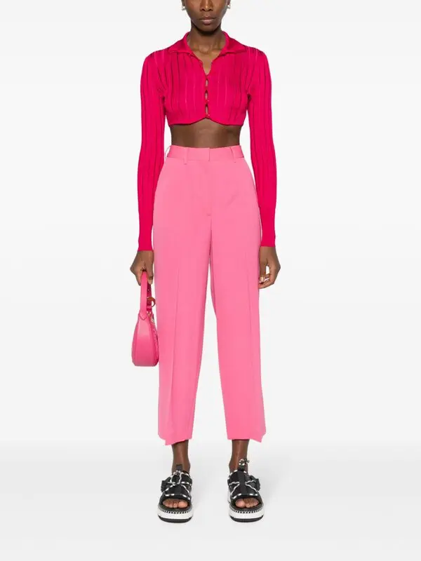 Stella McCartney Wide-leg Wool Trousers
