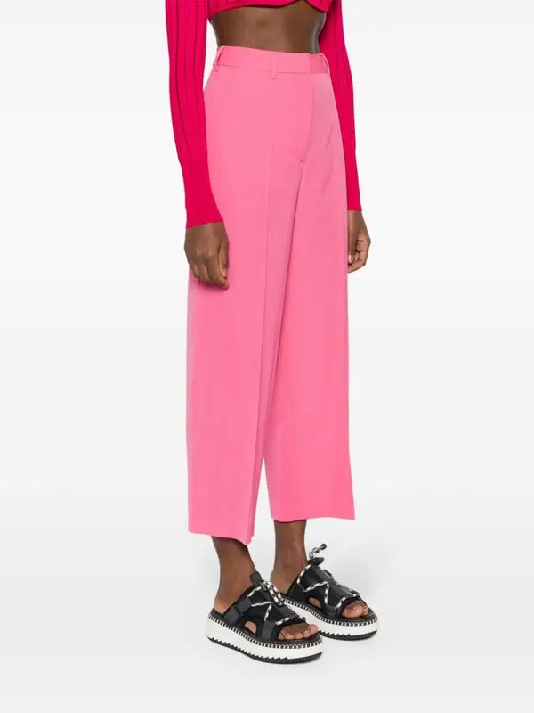 Stella McCartney Wide-leg Wool Trousers