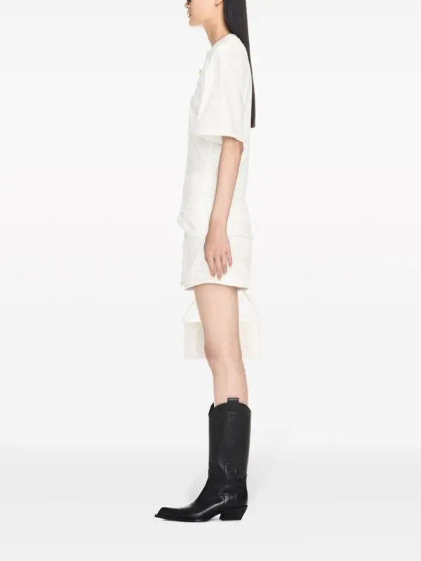 Off-White Arrows-motif Twisted Shirt - White