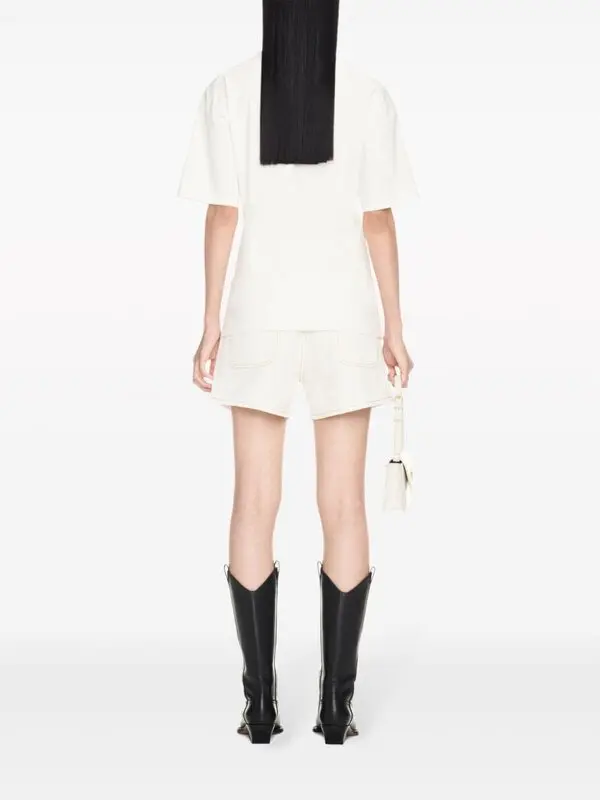 Off-White Arrows-motif Twisted Shirt - White