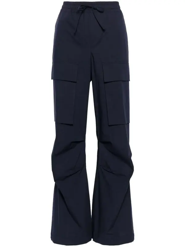 P.a.r.o.s.h Straight-leg Cargo Trousers - Blue